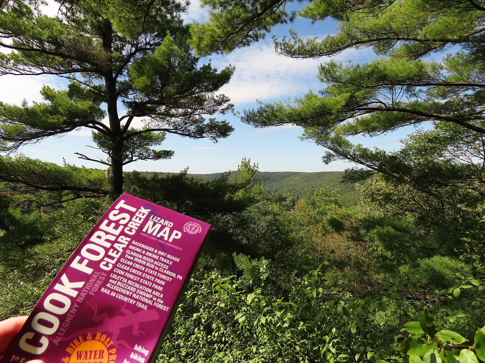 Exploring Cook Forest - Purple Lizard Maps