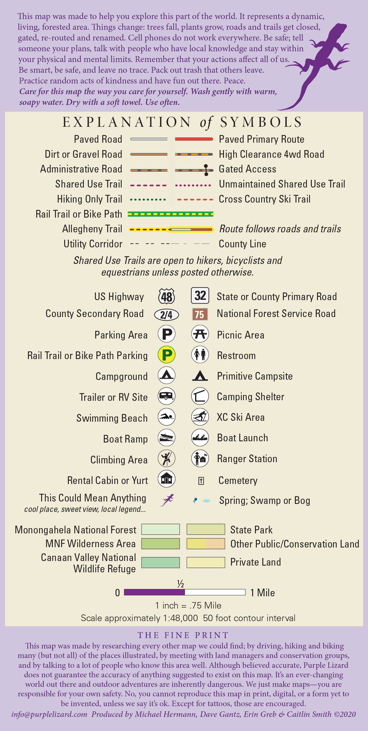 Road Map Legend Symbols